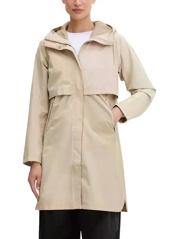Helly Hansen Sienna Hooded Storm-flap Coat - Neutrals