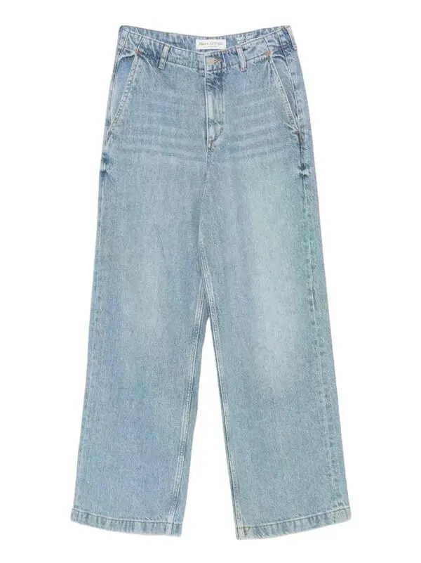 Marc O'polo Luma Wide-leg Jeans - Blue