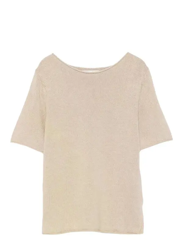 Marc O'polo Short-sleeve Sweater - Neutrals