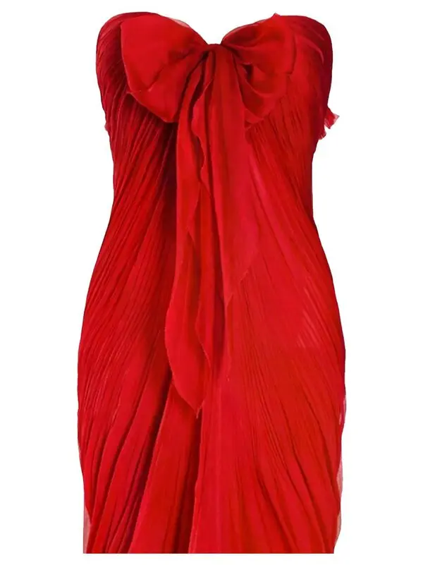 MARIA LUCIA HOHAN Lyna Maxi Dress - Red