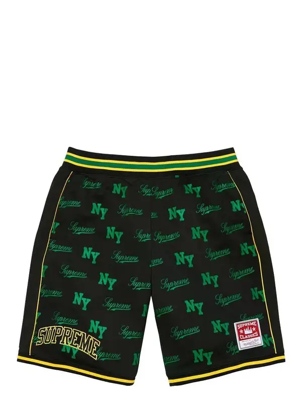 Supreme X Mitchell & Ness Basketball Shorts - Black
