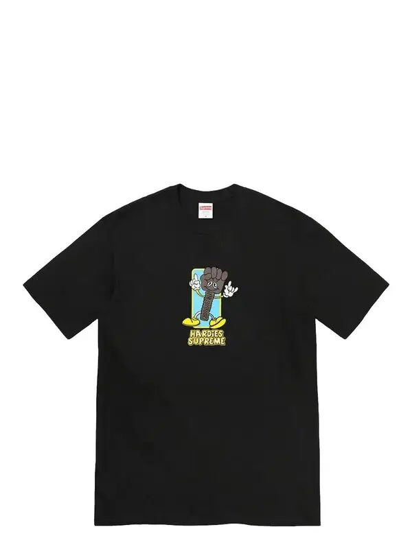 Supreme X Hardies Hardware Logo-print T-shirt - Black