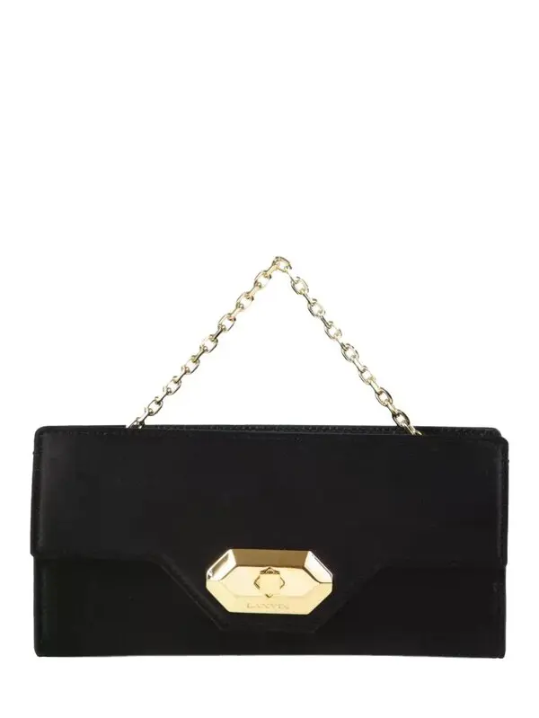 LANVIN Invitation Chain-strap Tote Bag - Black