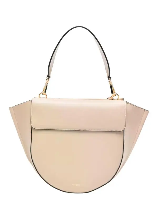 WANDLER Medium Hortensia Leather Tote Bag - Neutrals
