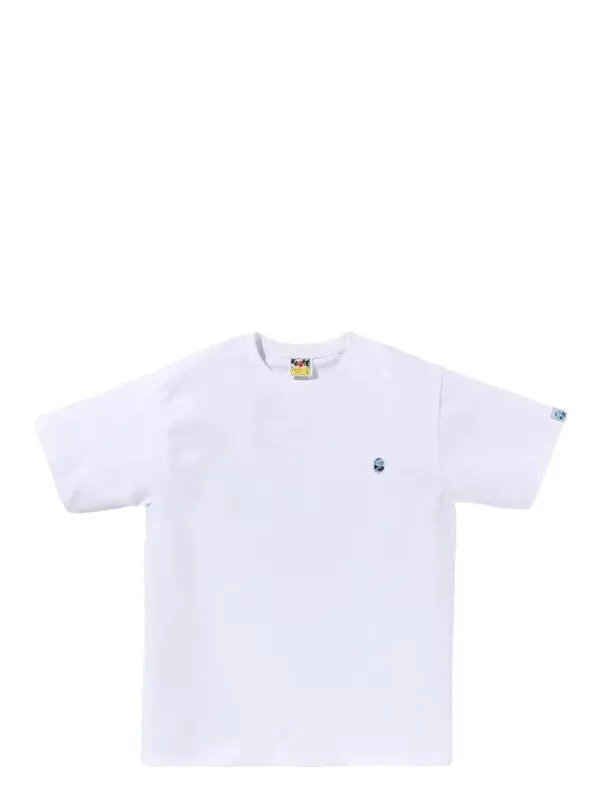 A BATHING APE Logo-print Cotton T-shirt - White