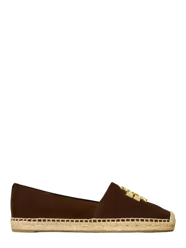 Tory Burch Eleanor Suede Espadrilles - Brown