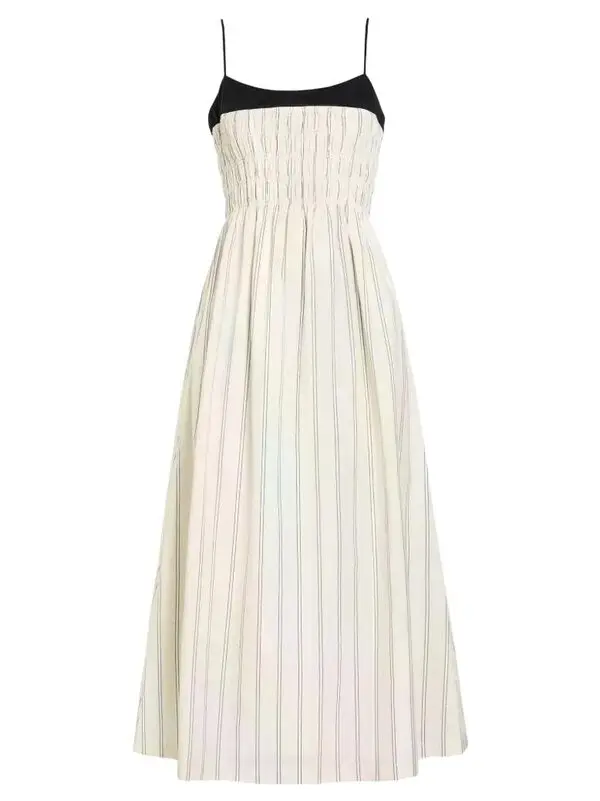 Rails Primrose Striped Midi Dress - Neutrals