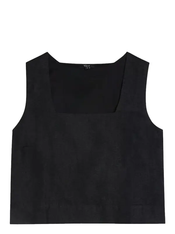 Rails Square-neck Sleeveless Top - Black