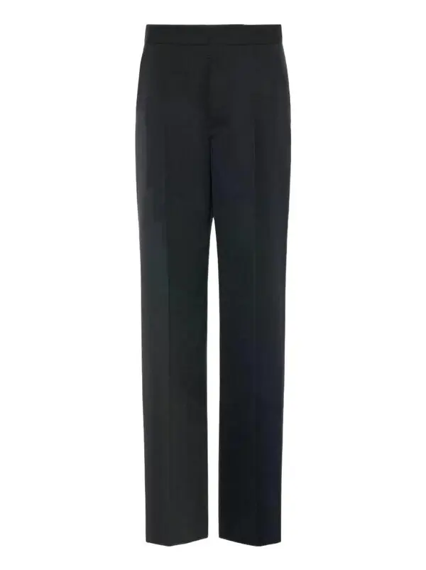 MAISON MARGIELA Tailored Pressed Crease Trousers - Black