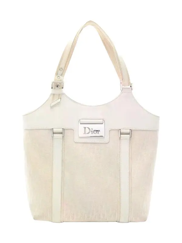 Dior 2000s Street Chic Trotter Tote Bag - Neutrals