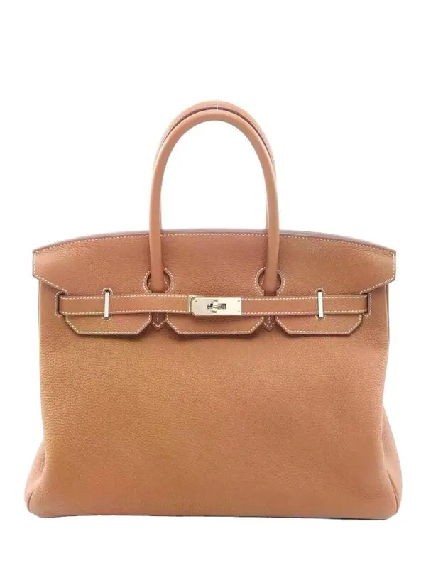 Hermès 35 Birkin Tote Bag - Neutrals