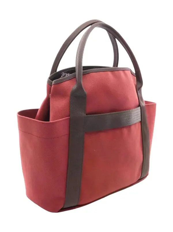Hermès Sac De Pansage 2-way Tote Bag - Red