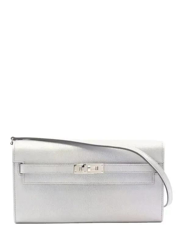 Hermès Kelly To Go Shoulder Bag - Silver