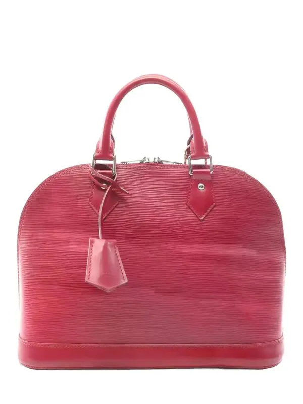 LOUIS VUITTON Alma Pm Epi Handbag - Red
