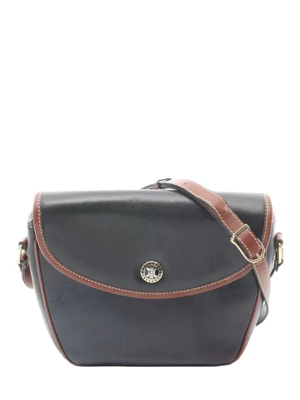 Celine Triomphe Shoulder Bag - Black