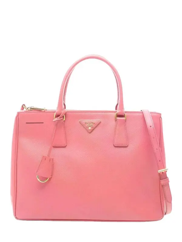 Prada Galleria Saffiano Leather Tote Bag - Pink