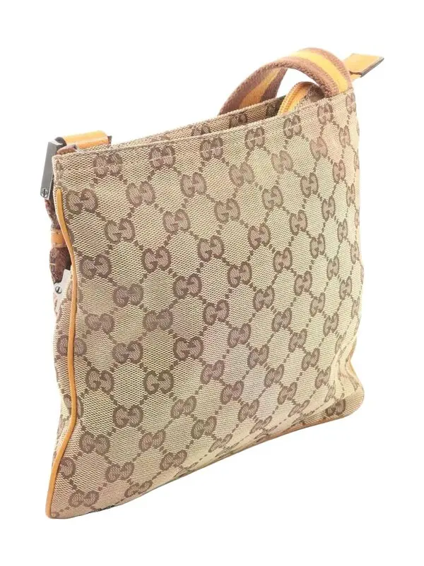 Gucci Gg Canvas Crossbody Bag - Neutrals