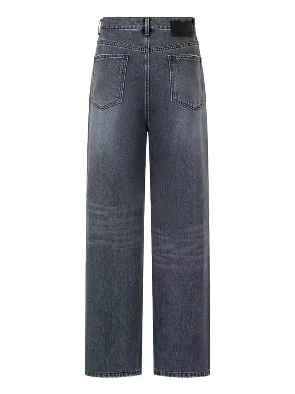 STUDIO TOMBOY Wide-leg Denim Jeans - Grey