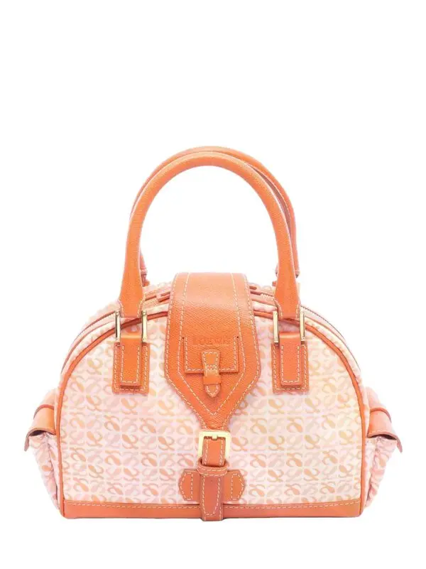 Loewe Anagram Bowling Handbag - Orange