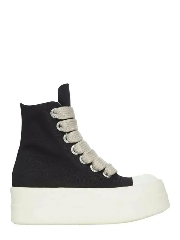 Rick Owens Mega Bumper Jumbolace Sneaker - Black