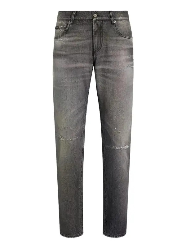 Dolce & Gabbana Denim Trousers - Grey