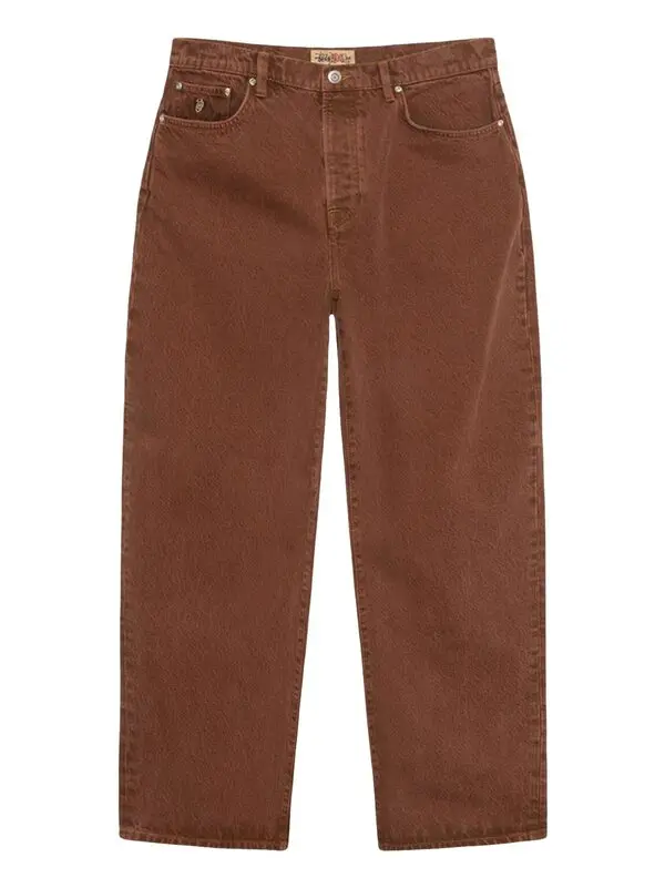 StÜssy Big Ol Denim High Waisted Jean - Brown