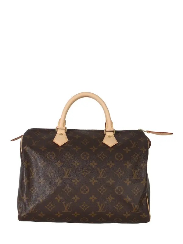 LOUIS VUITTON Monogram Canvas Speedy 30 - Brown