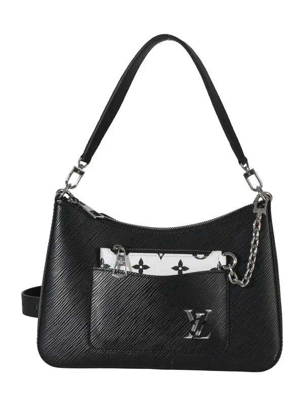 LOUIS VUITTON Epi Marelle Shoulder Bag - Black