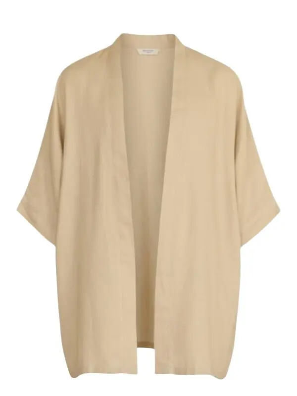 ORIGIN OF HEARTS Neutrals Vela Kimono Shirt - Yellow
