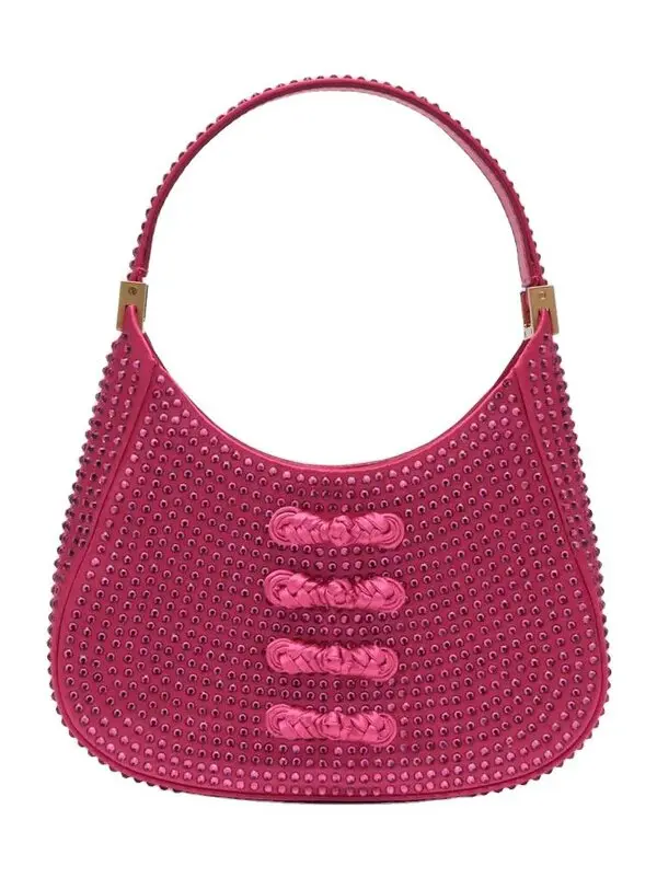 SAU LEE HANDBAGS Mini Sau Crystal Bag - Fuchsia