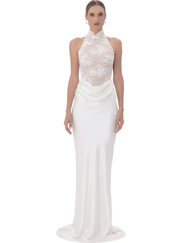 SAU LEE Marissa Gown - White