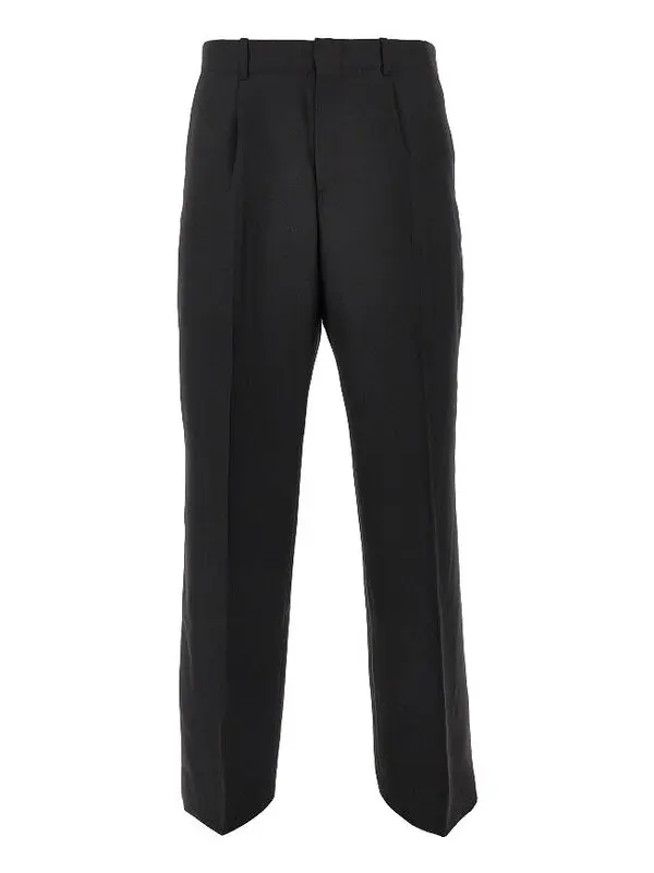Our Legacy Wool Borrowed Chino Pants - Black
