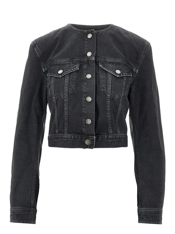 HAIKURE Shirley" Denim Jacket - Black