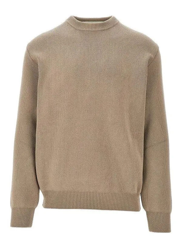 GOLDEN GOOSE Embroidered Cotton Sweater - Beige
