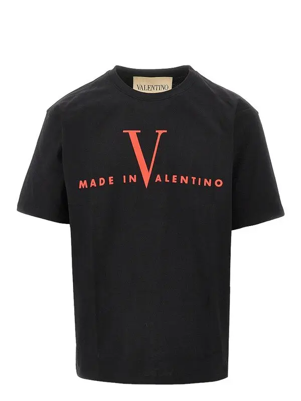 Valentino Garavani Made In Print T-hirt - Red