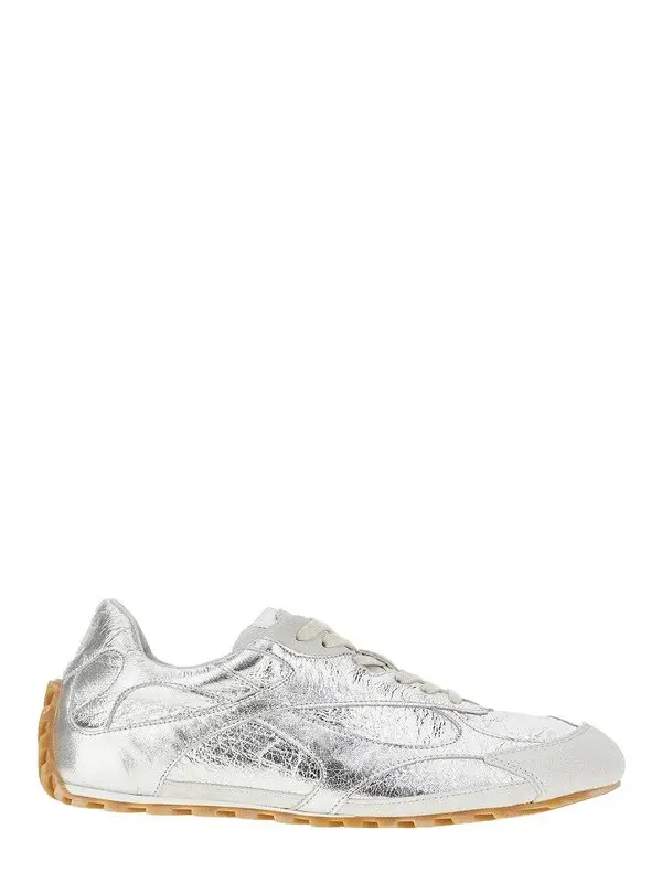 Bottega Veneta Orbit Flash Sneakers - Silver