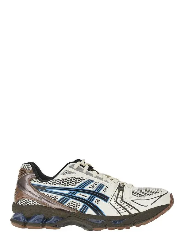 Asics Gel-kayano 14 Padded Mesh And Faux Leather Sneakers - Multicolor