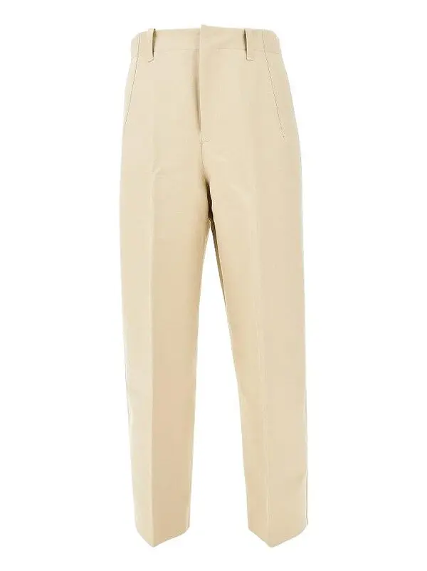 Jacquemus Pastro Cotton-blend Canvas Pants - Beige