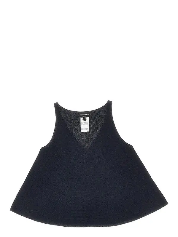 Emporio Armani Inks Knit Tank Top - Blue