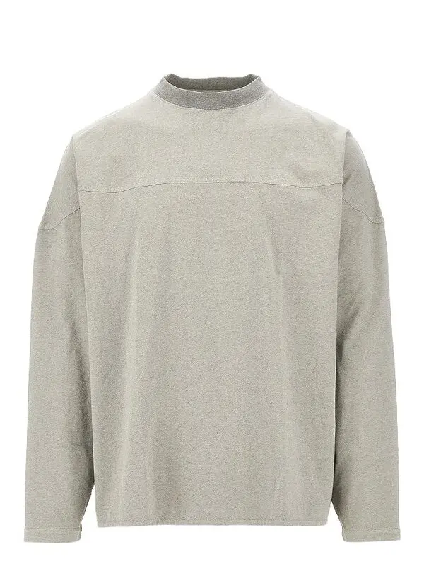 Jacquemus Ateier' T-shirt With Ogo Embroidery - Grey