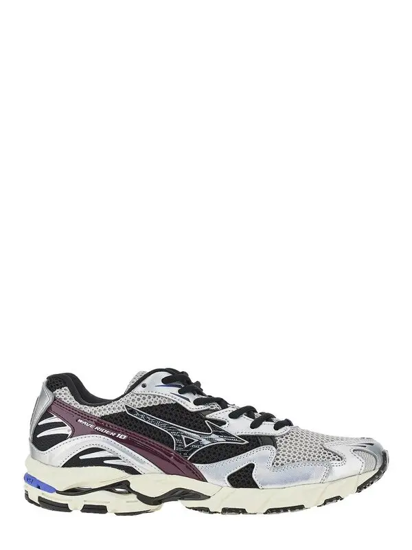 Mizuno Wave Rider 10 Sneakers - Silver