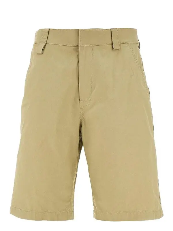 Bottega Veneta Cotton Twill Chino Shorts - Beige