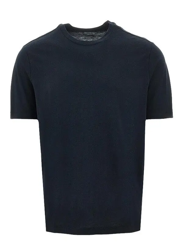 Majestic Filatures Cotton And Yoce T-shirt - Blue