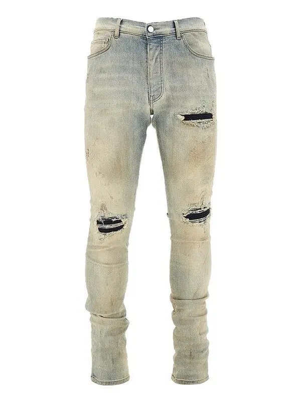 Amiri Stretch Denim Mx1 Jeans - Blue