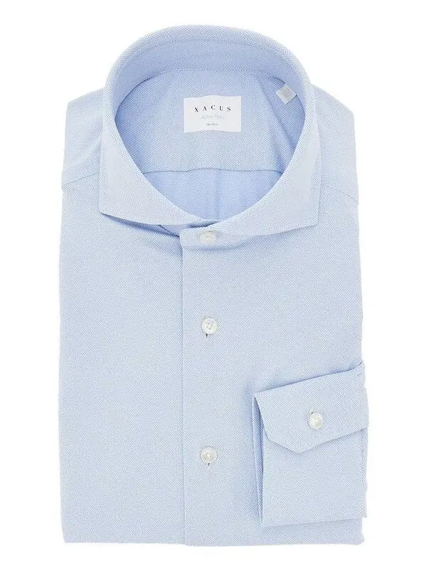 XACUS Tailor Fit 'active' Shirt - Blue