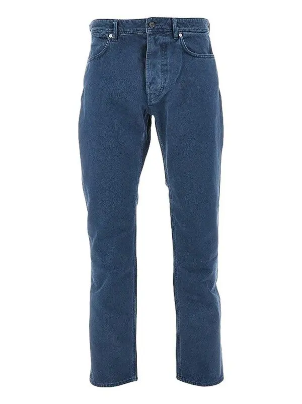 Stone Island Straight Fit Jeans - Blue