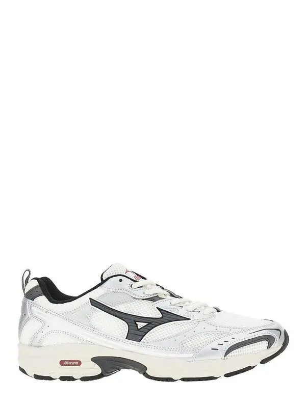Mizuno Mxr Sneakers With Metallic Leather Accents - White
