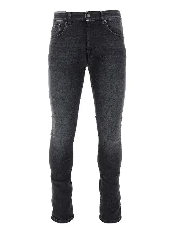 PT TORINO Jazz Stretch Denim Jeans - Grey