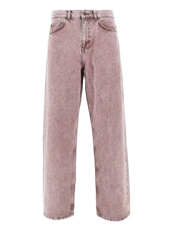 LES DEUX Wide Leg Jeans - Pink