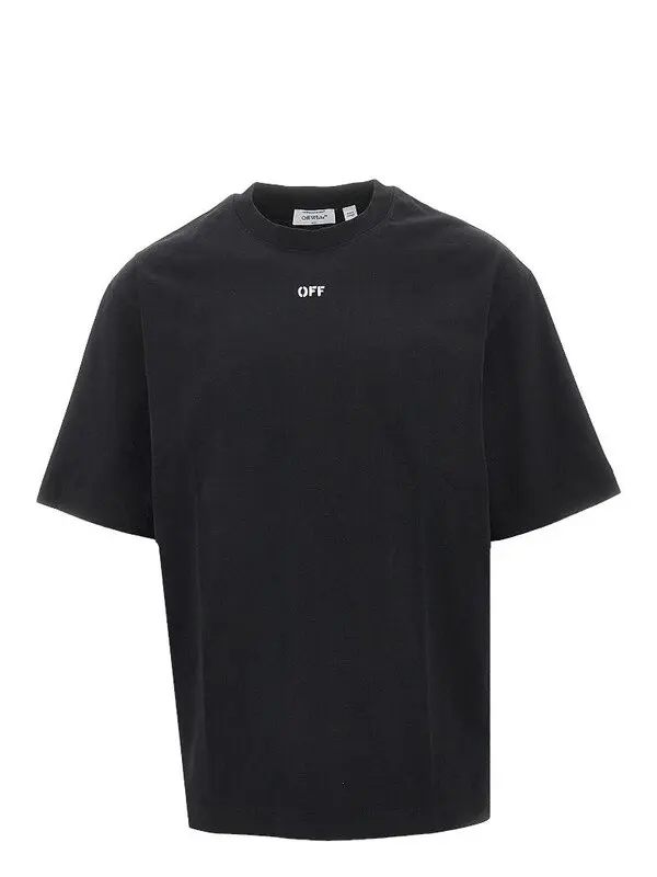Off-White Chain Araldic Arrow' T-hirt - Black